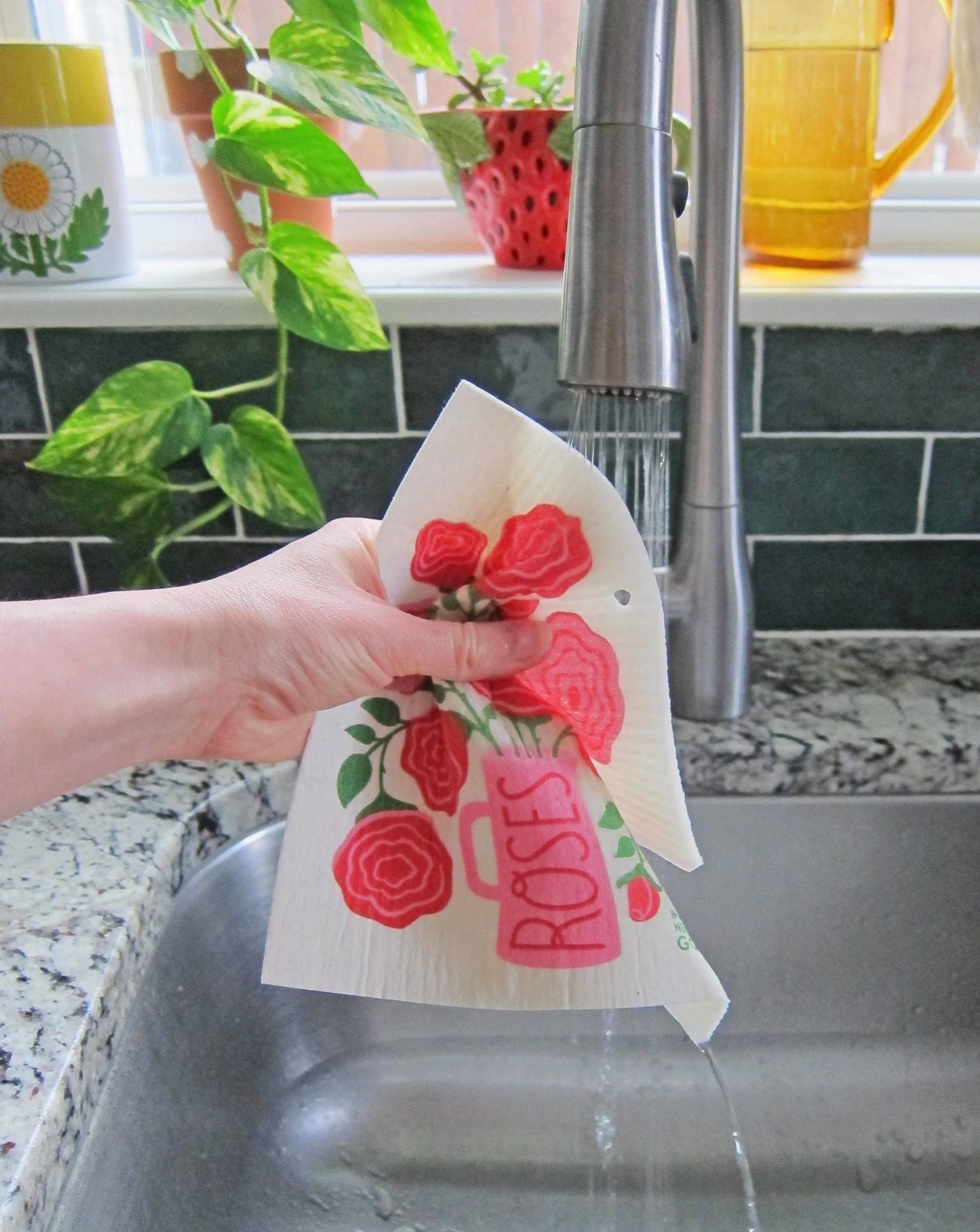 Rose Sponge Cloth – Vintage MC
